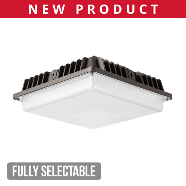 Industrial Fully Selectable Low Profile Canopy - Atlas Lighting Products